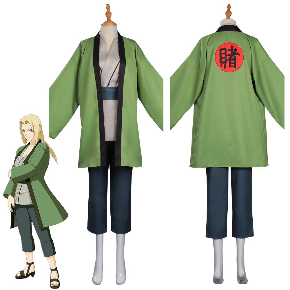 Tsunade Cosplay Costume Kimono Outfits Halloween Carnival Suit COD ...