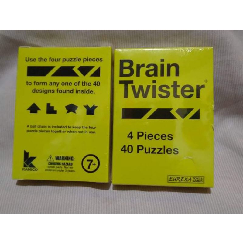 Eureka Brain twister Puzzle | Shopee Philippines
