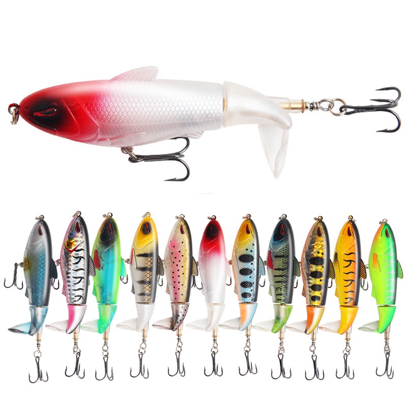 1PCS Whopper Popper 9.5cm/17.8g Fishing Lure Artificial Hard Bait ...