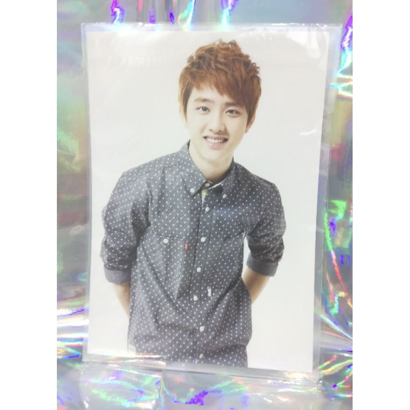 Exo do kyungsoo official A4 size photo/postcard set | Shopee Philippines