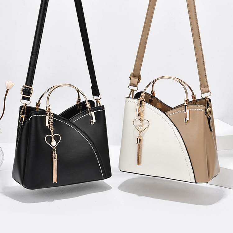 Korean fashion simple handbag ladies retro one-shouldered Oblique ...