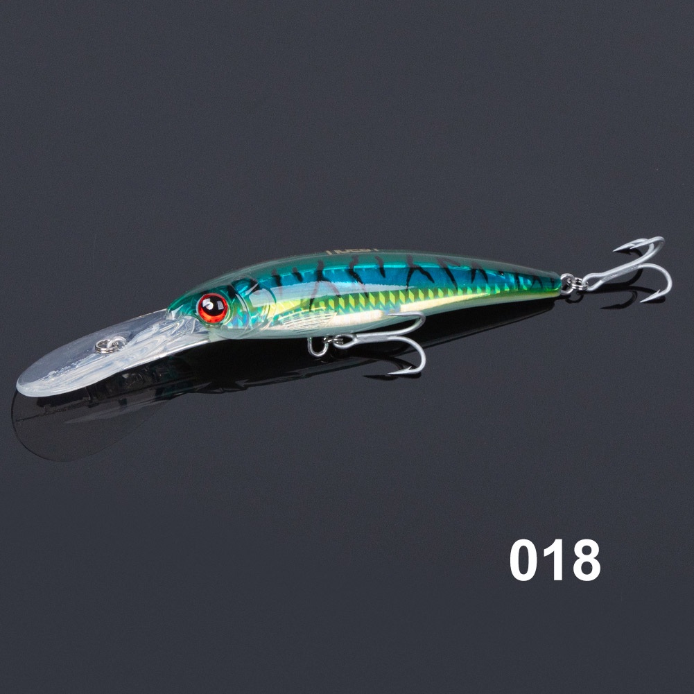 NOEBY Trolling Fishing Lure 32g/52g/73g Floating Super MINNOW 3X Treble Hooks Hard Bait Fishing ...