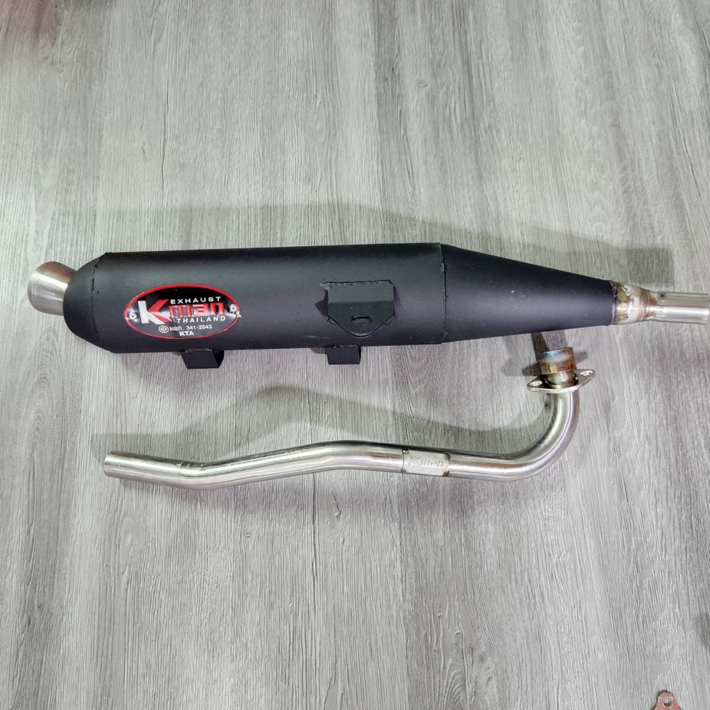 Pipe KMAN WAVE110i 2021-2022 LED Silent With Tis. Stainless Steel ...