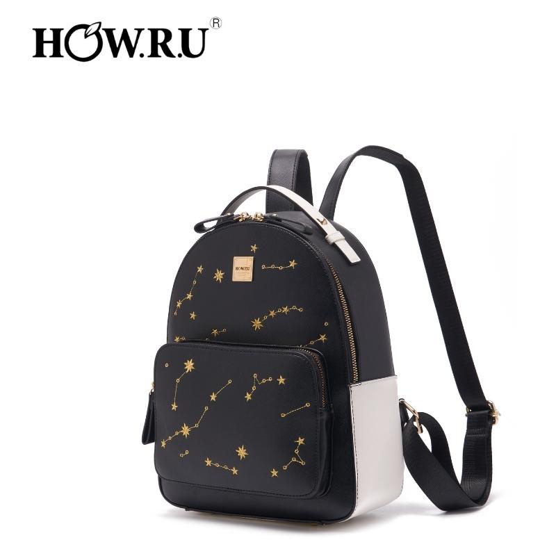 How.R.U Original Backpack Leather For Women | Shopee Philippines