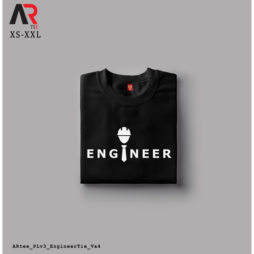 AR Tees Profession Logo v3 Engineer with Tie Customized Shirt Unisex T ...