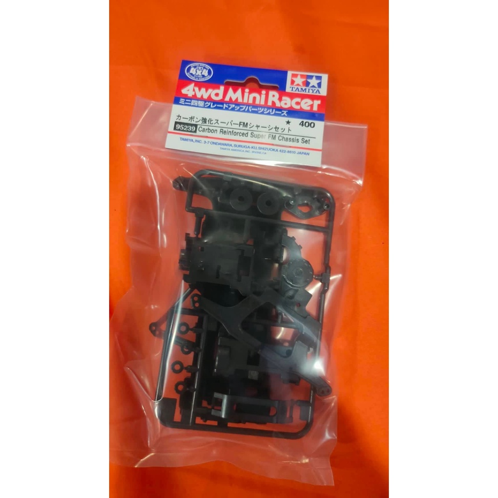 TAMIYA 95239 CFM (Carbon Reinforced Super FM Chassis Set) and CFM With ...