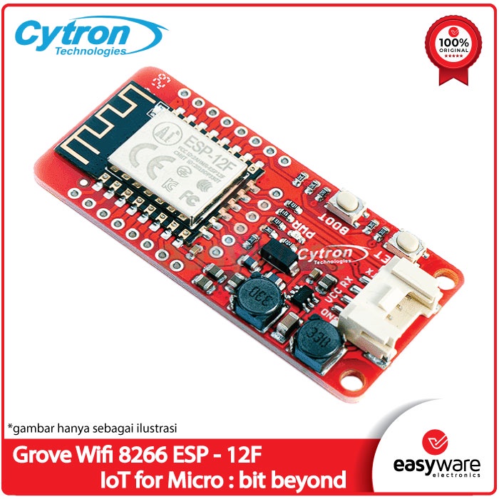 Grove Wifi 8266 Iot For Microbit And Beyond Esp8266 12f Iot Shopee Philippines 5388