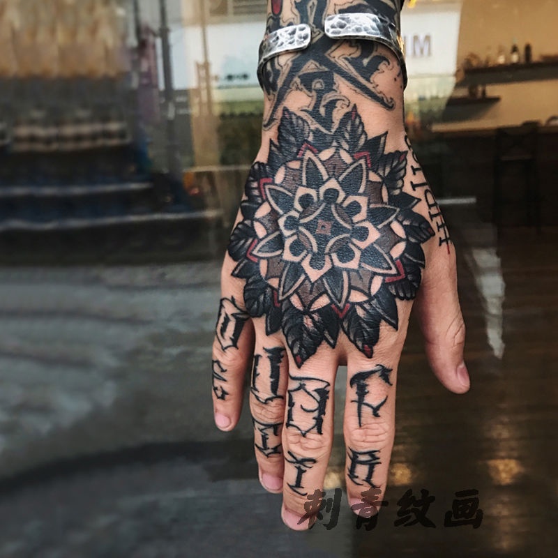 【Isang kopya ng dalawa】 tattoo sticker sa likod ng kamay, finger ...