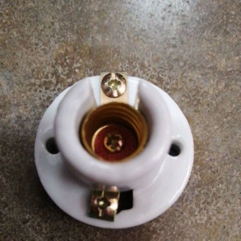 ceramic receptacle E27, E14, E12, E10 available! | Shopee Philippines