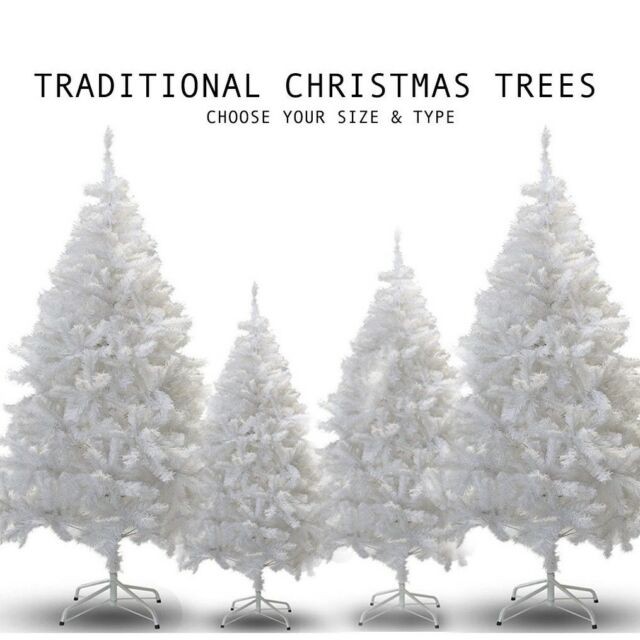Mini Tabletop White Christmas Tree Room Porch Decoration Mini White PVC ...