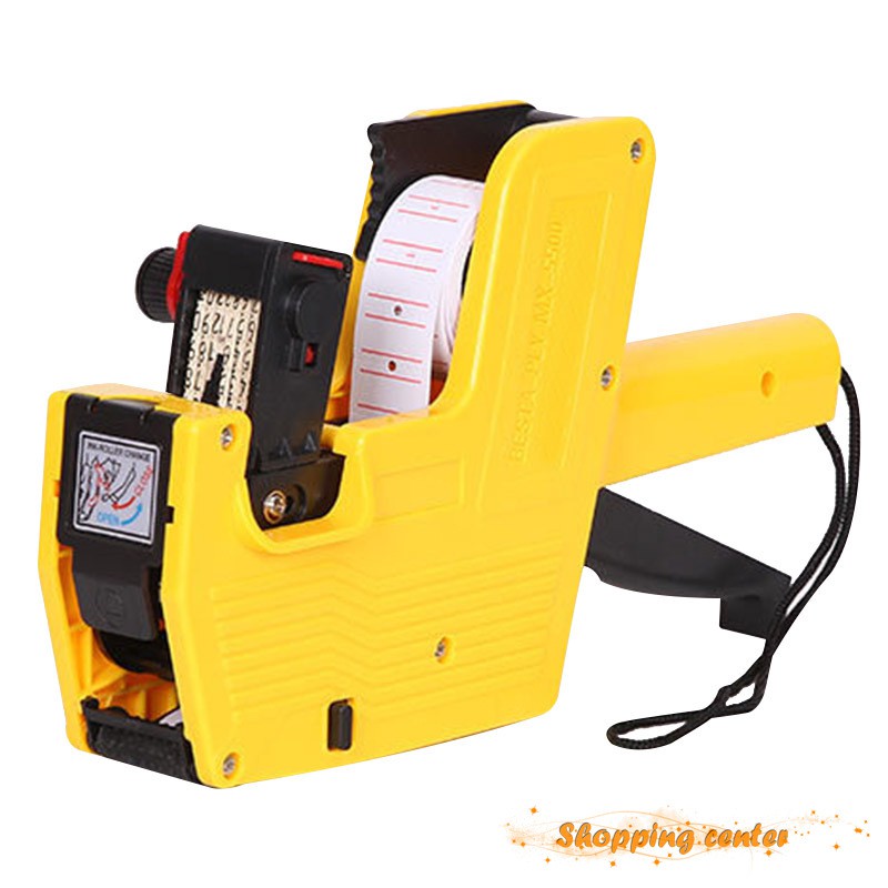 8 Digits Price Tag Labeler Accurate Easy Operation Durable Lable ...