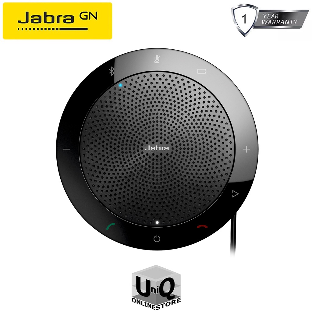 Jabra Speak 510 MS Link+370 Wireless Bluetooth Speaker (7510-309 ...