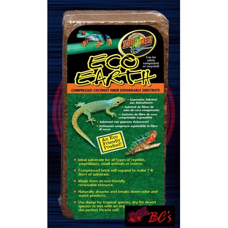 Zoo Med Eco Earth® Substrate for reptiles Item Number: EE-10 repacked ...