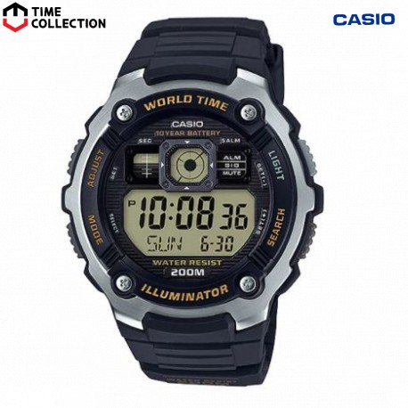 Casio AE-2000W-9A Digital Rubber Strap Watch For Men | Shopee Philippines