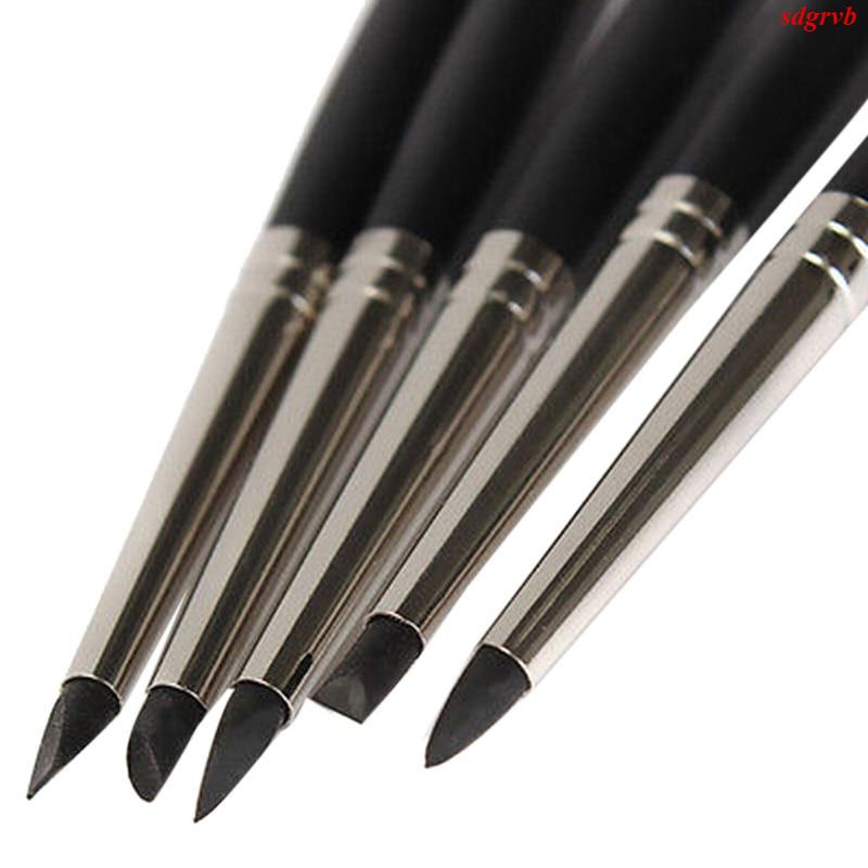 5Pcs/Set Clay Modeling Sculpting Kit Silicone Tip Clay DIY Craft ...