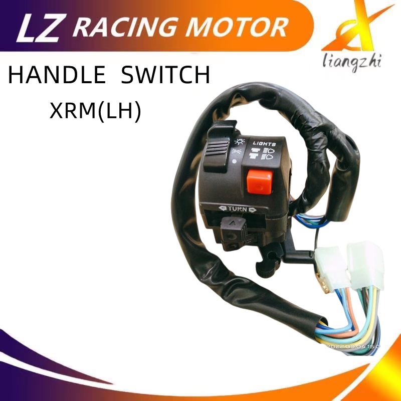 MOTORCYCLE PARTS HANDLE SWITCH ASSY LH FOR XRM | Shopee Philippines