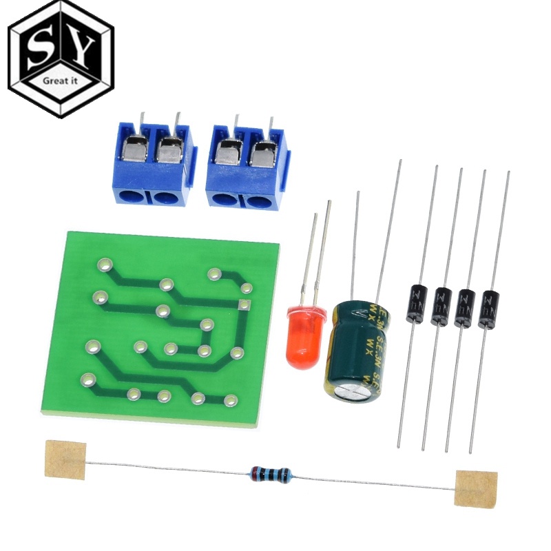 1N4007 Bridge Rectifier AC to DC Converter Full Wave Rectifier Board ... 1N4007 Bridge Rectifier AC to DC Converter Full Wave Rectifier Board ...