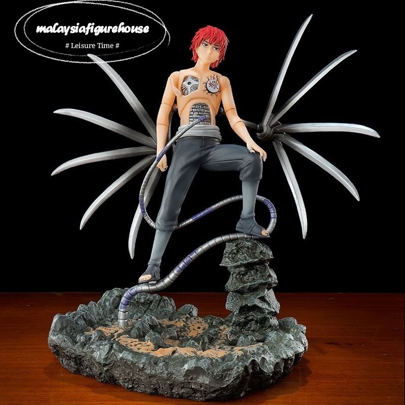24CM NARUTO AKATSUKI MEMBER SASORI PUPPET MASTER ACTION FIGURE STATUE ...