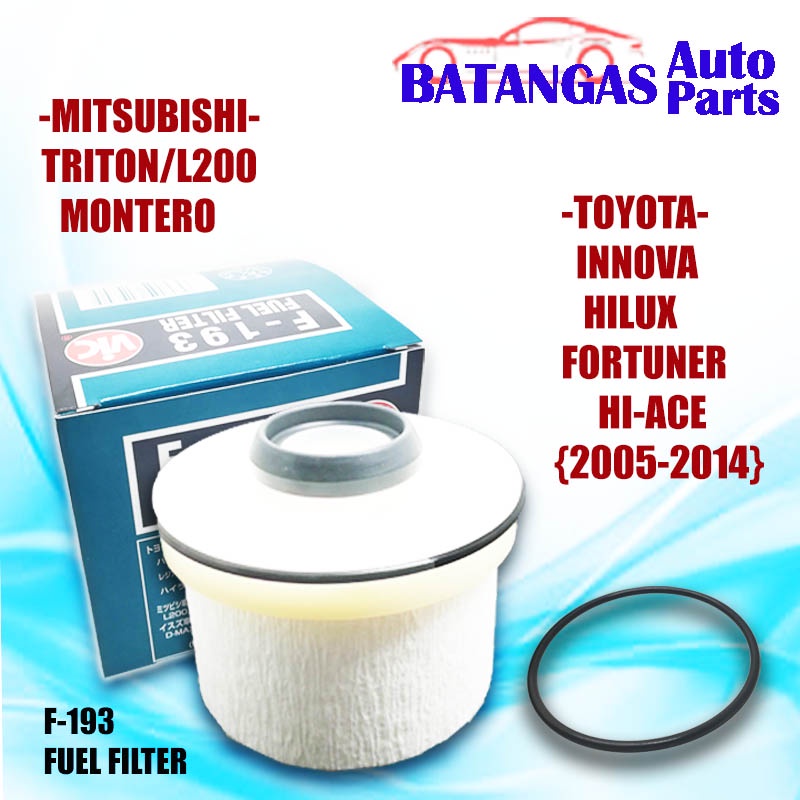 FUEL FILTER FOR MITSUBISHI TRITON/L200/MONTERO/INNOVA/HILUX/HIACE ...