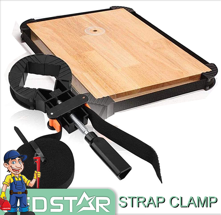 Quick Adjustable Band Clamp Polygonal clip 90 Degrees Right Angle ...