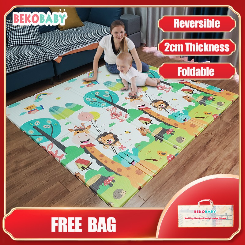 2cm Thick Cartoon Playmat XPE Baby Mats Play Mat Playmats for Kids ...