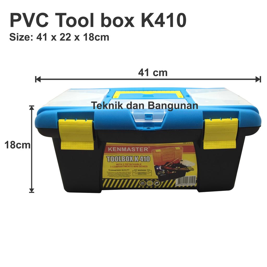 PVC Tool Box K410 (41x22x18cm) | Shopee Philippines