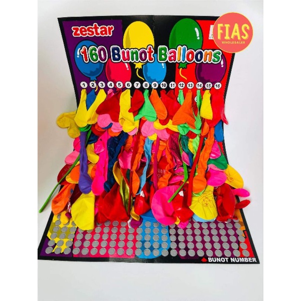 144 & 160 Lottery Balloons / Bunot Balloons / Lottery Balloons ...