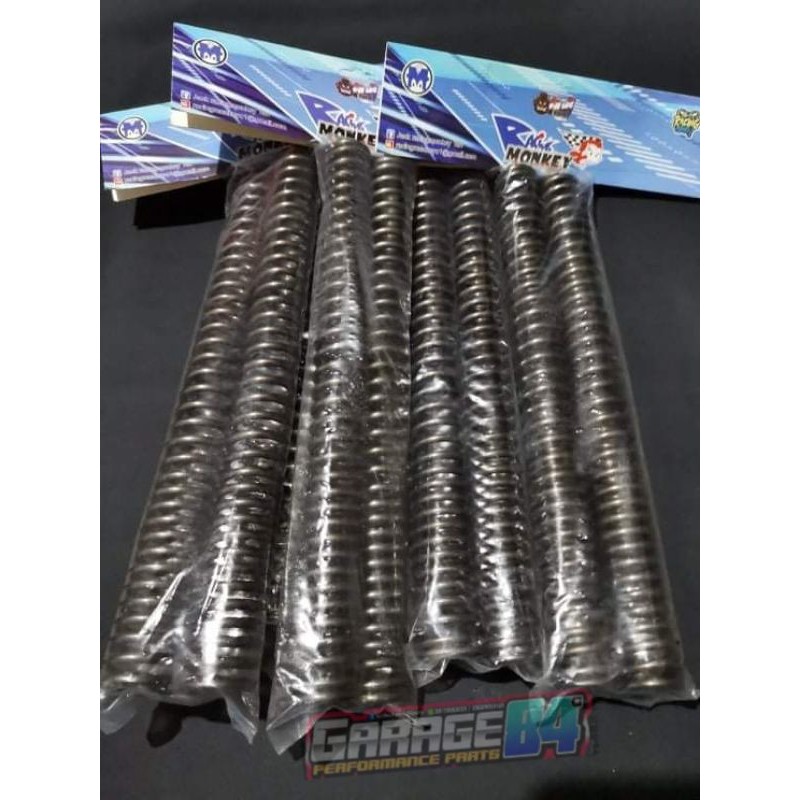 Racing Monkey front shock spring/ fork oil NMAX V1/V2 MIO SPORTY/AEROX ...