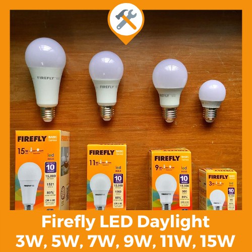 Firefly LED Daylight Bulbs (available in 3,5,7,9,11,13,15 Watts ...