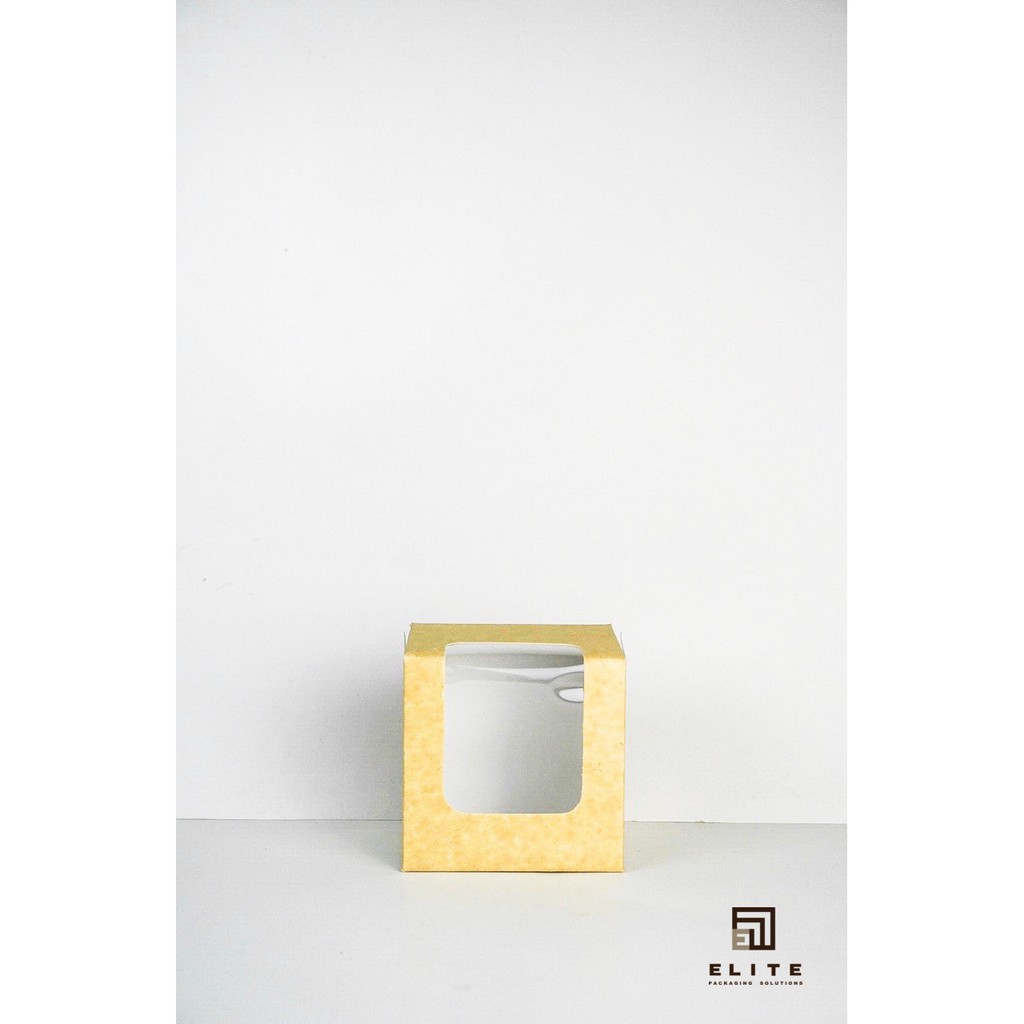 Elite Packaging 4 x 4 x 3 Quality Preformed Box with Greaseproof ...