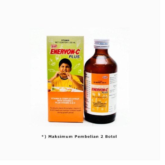 Enervon C Plus Syrup 120ml | Shopee Philippines