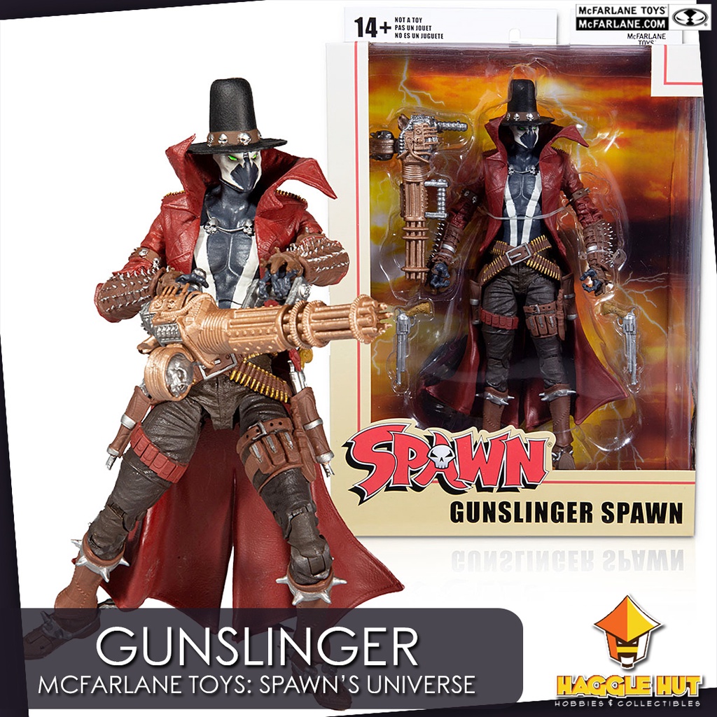 Spawn Gunslinger with Gatling Gun McFarlane Toys Spawn's Universe ...