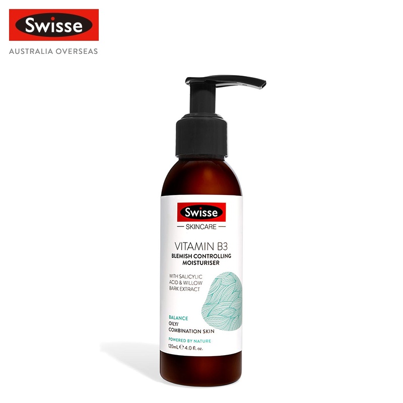 Swisse Skincare Vitamin B3 Blemish Controlling Moisturiser 120ml ...