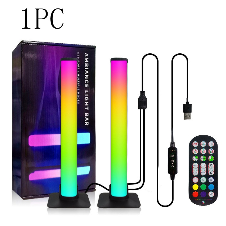 Smart Light Bars RGB Flow Gaming Light Bar with Multi Scenes and Music ...