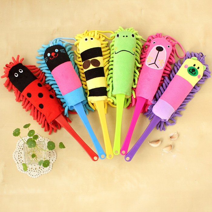 Duster Microfiber Character Animal Duster Cute Characters | Shopee ...