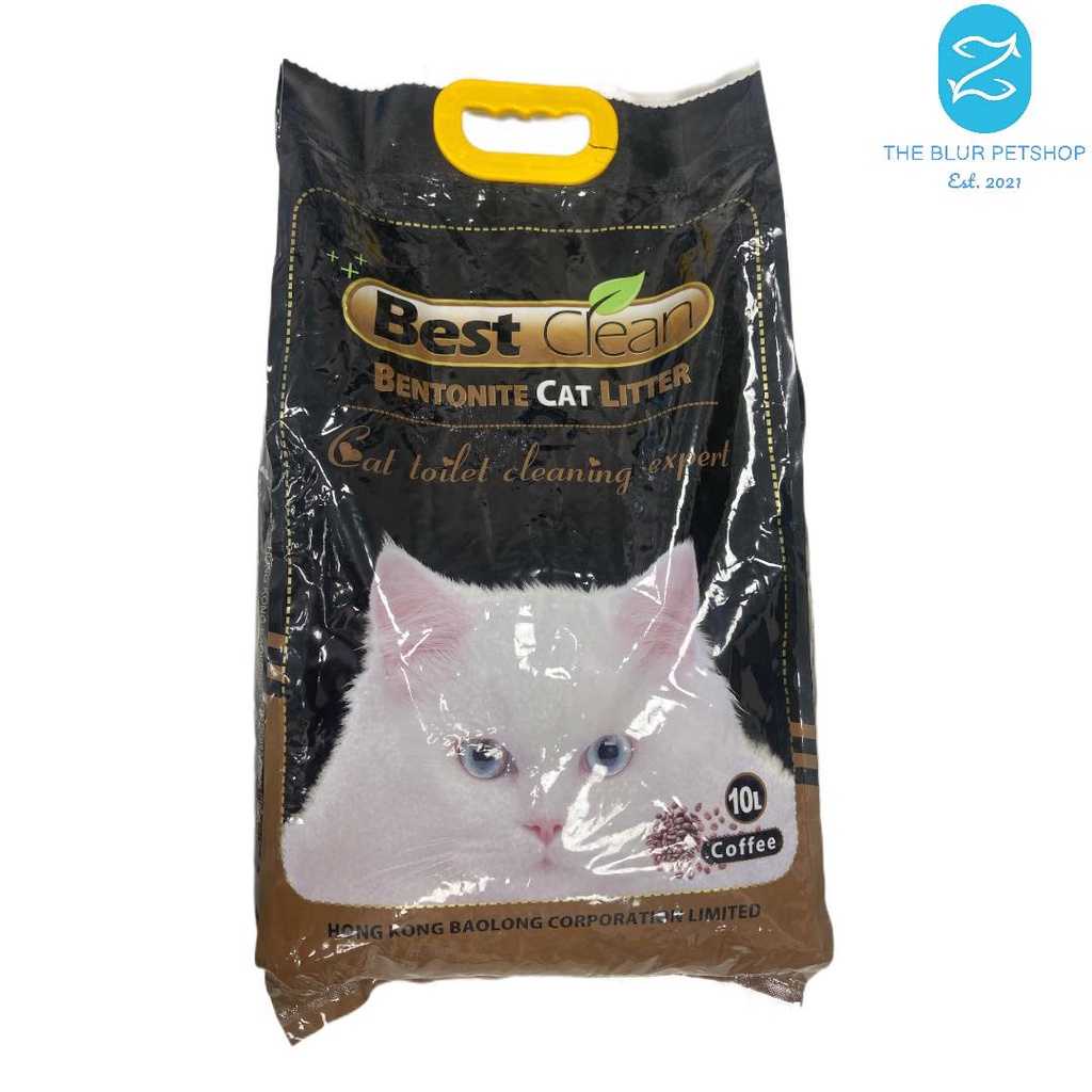 10L Best Clean All Stages Adult Kitten Bentonite Cat Litter Sand Pet ...