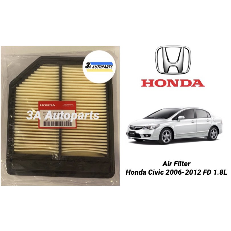 Honda Civic Air Filter FD 1.8L (2006-2012) | Shopee Philippines
