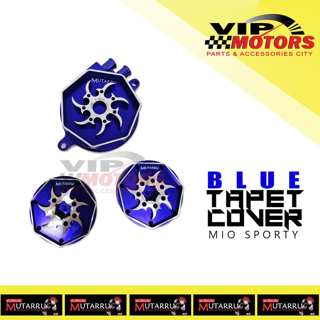 Tapet Cover for Mio Sporty BLUE (Mutarru) | Shopee Philippines