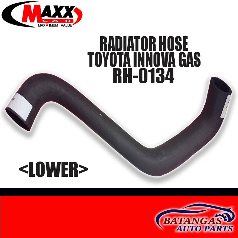 Radiator Hose LOWER Toyota Innova Gas MAXX RH-0134 | Shopee Philippines