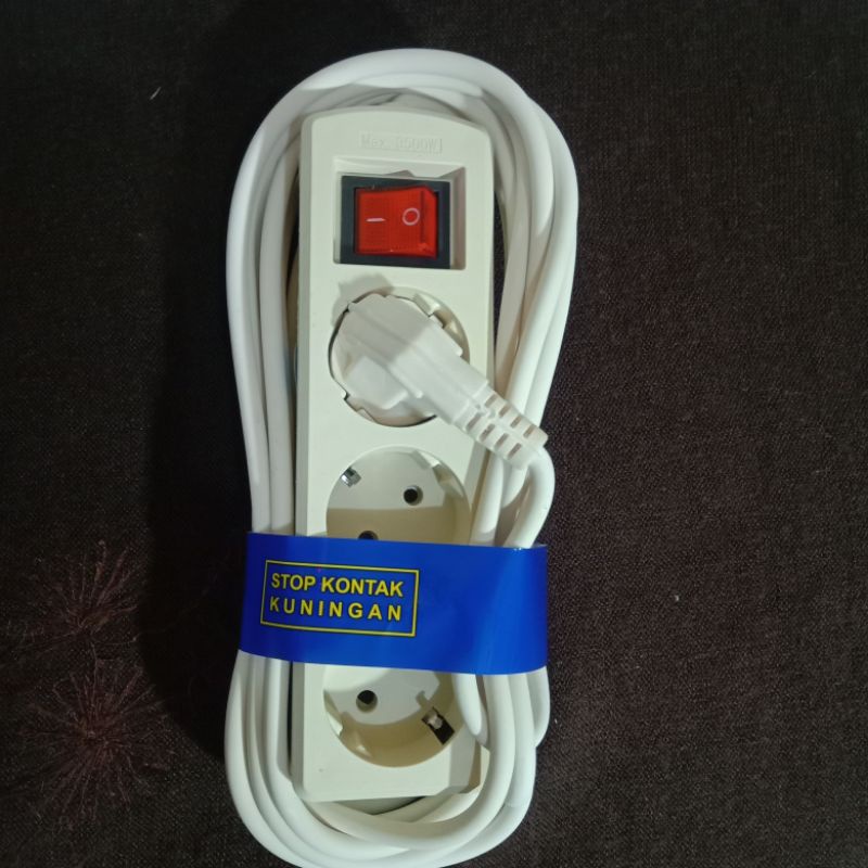 3-hole 5-meter Cable Socket 3-wire Terminal 5-meter Plug | Shopee ...
