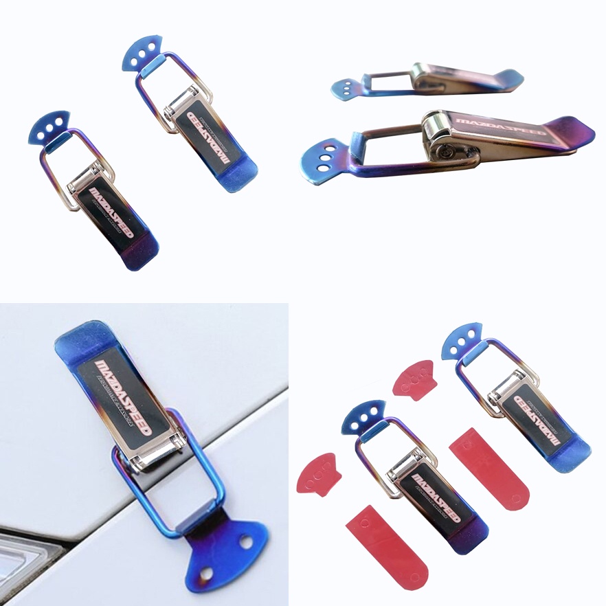 MAZDASPEED Car Universal Bumper Clip Bucket Easy Release Bumpers Two ...