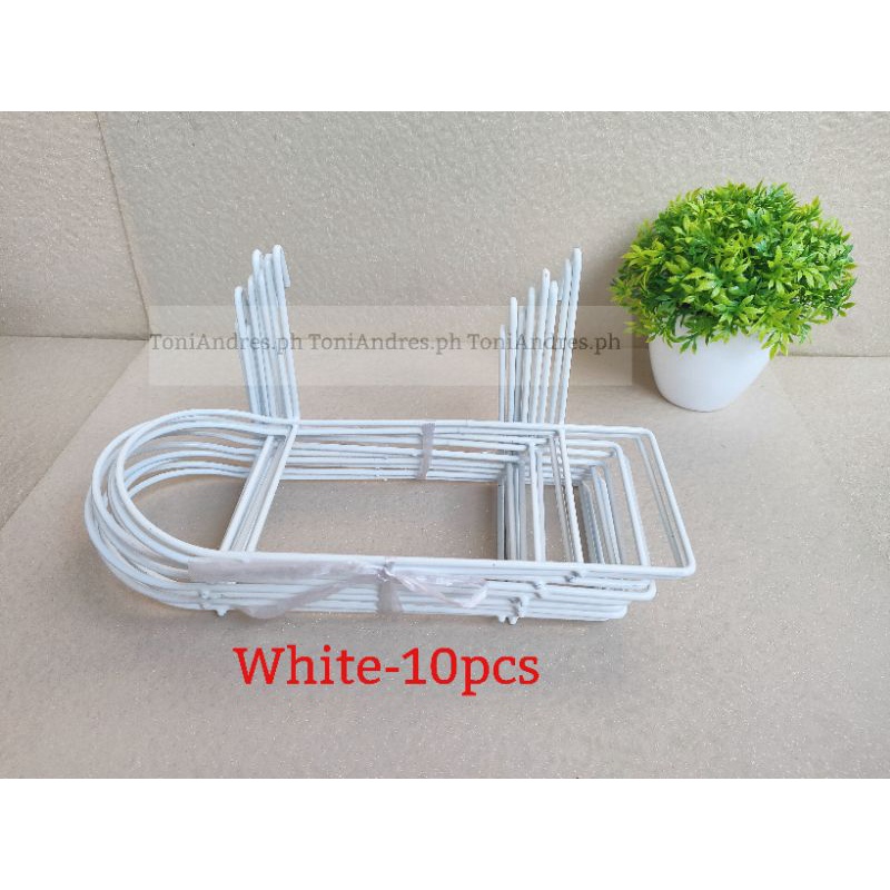 (10pcs) Single Shoe Rack Hanging Shelf Rack Wall Display | Shopee ...