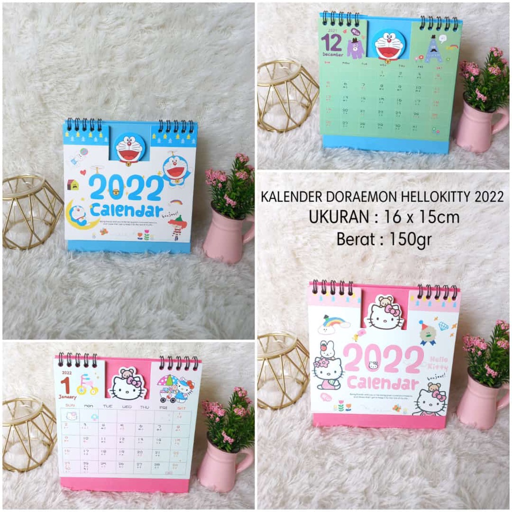 Hellokitty Calender / DORAEMON Calender / HELLOKITTY Calender 2022 ...