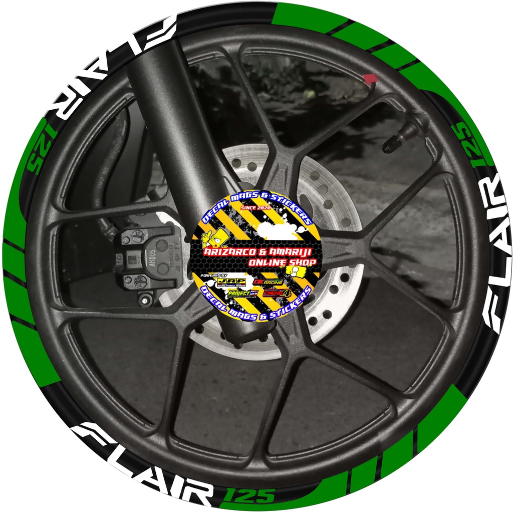 rusi flair 125 new style decal mag sticker good for 2 mags | Shopee ...