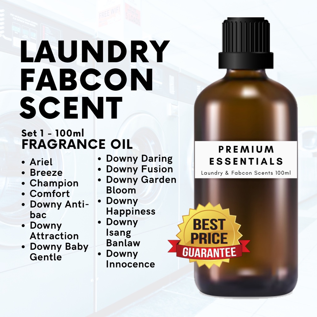 DETERGENT FABCON LAUNDRY SCENT FRAGRANCE OIL (100ml) SOAP, FABCON, ROOM ...