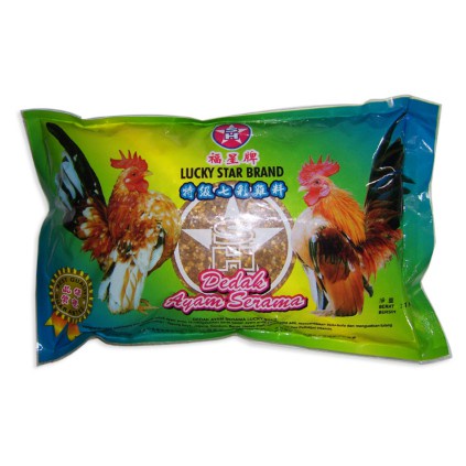 Lucky Star Brand Serama Chicken Bran 1kg | Shopee Philippines