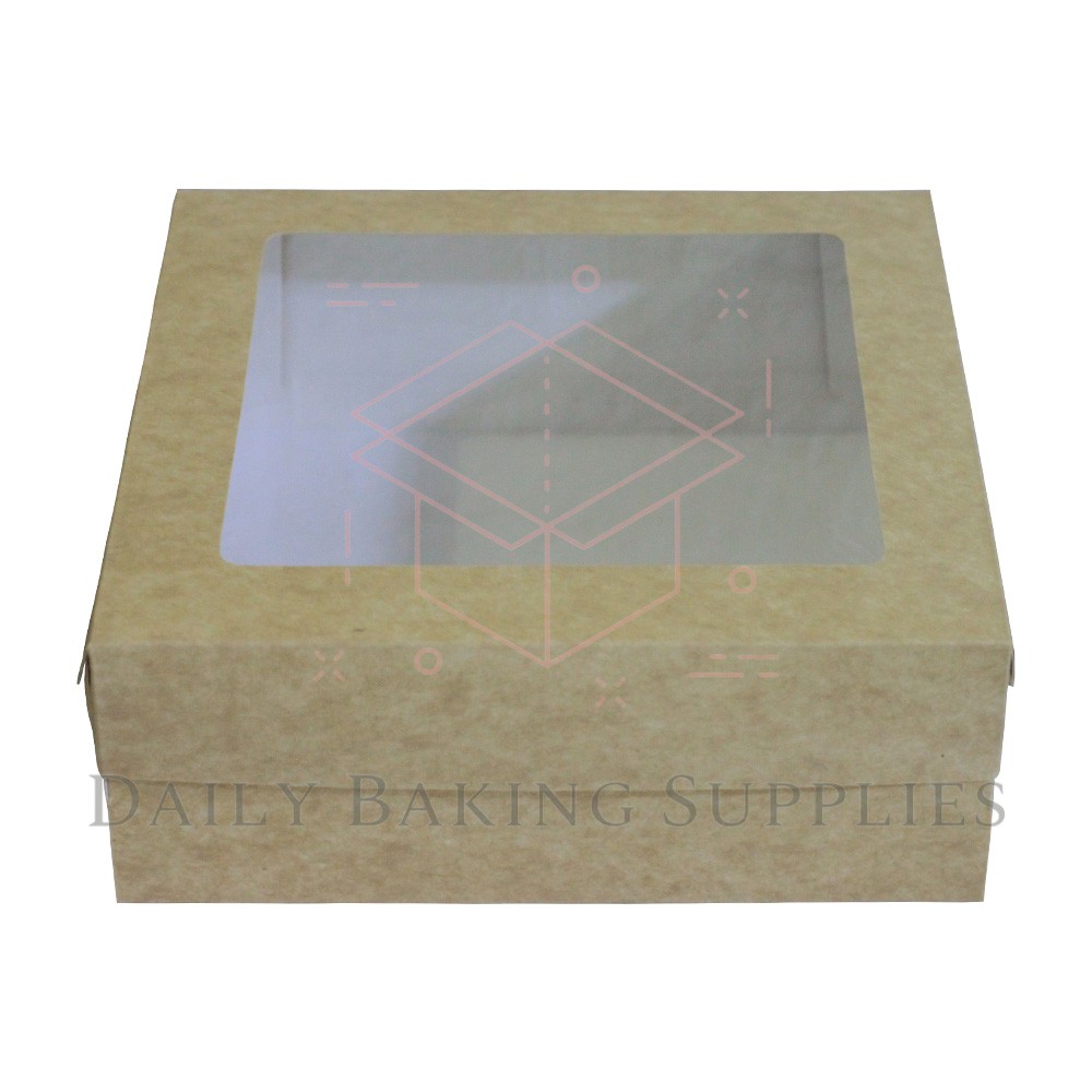 8x8x2” & 8x8x3” - Set of 5 & 10 pcs - Reversible Cake Box / White Box ...