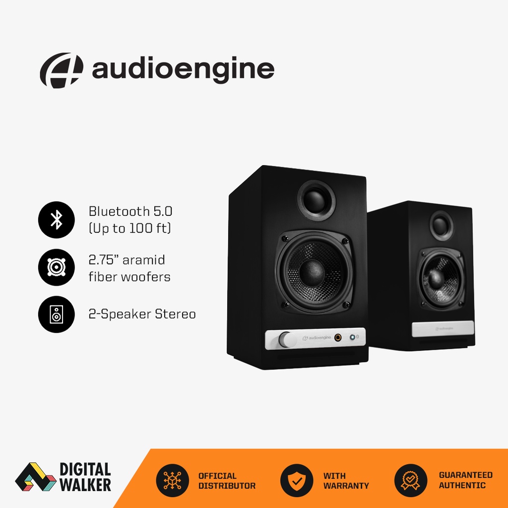 [ONLINE EXCLUSIVE] Audioengine HD3 Home Music System w/ Bluetooth aptX ...