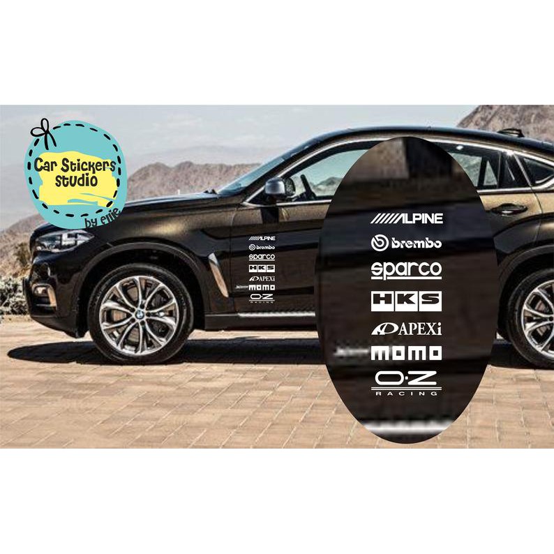 Cutting racing stickers for universal car body set | Shopee Philippines