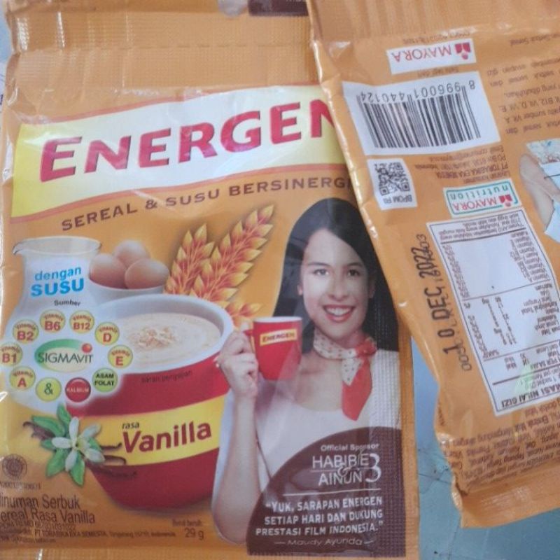 Energen Cereal Sachets (1 renceng Contents 10 Sachets) | Shopee Philippines
